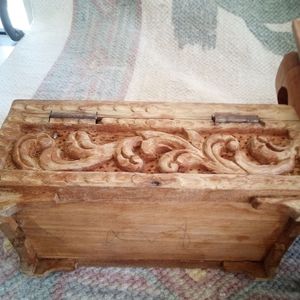 Thailand | Other | Thailand Mango Wood Hand Carved Trinket Box | Poshmark